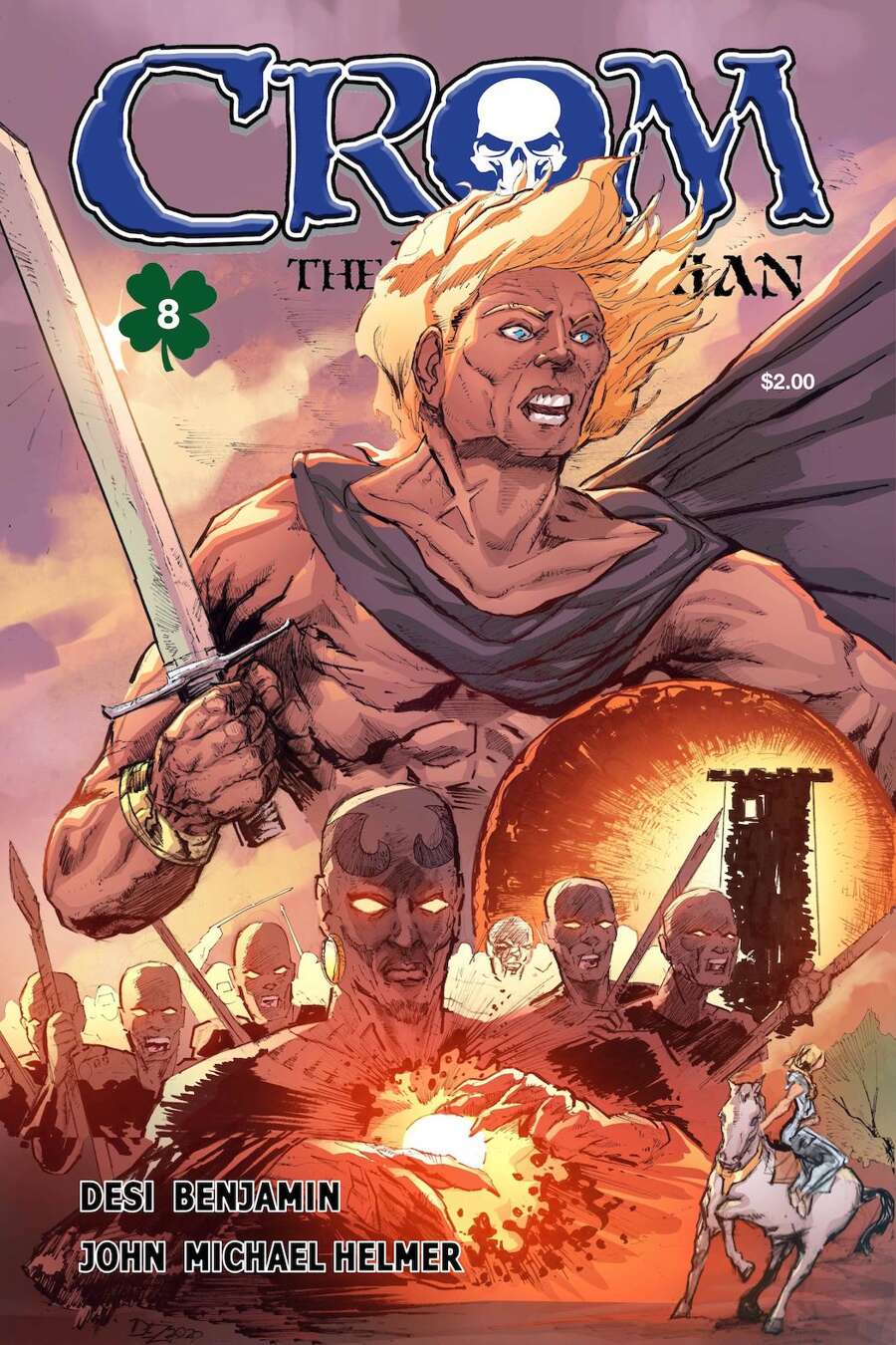 Crom the Barbarian #8a - Lucky Comics | DriveThruRPG