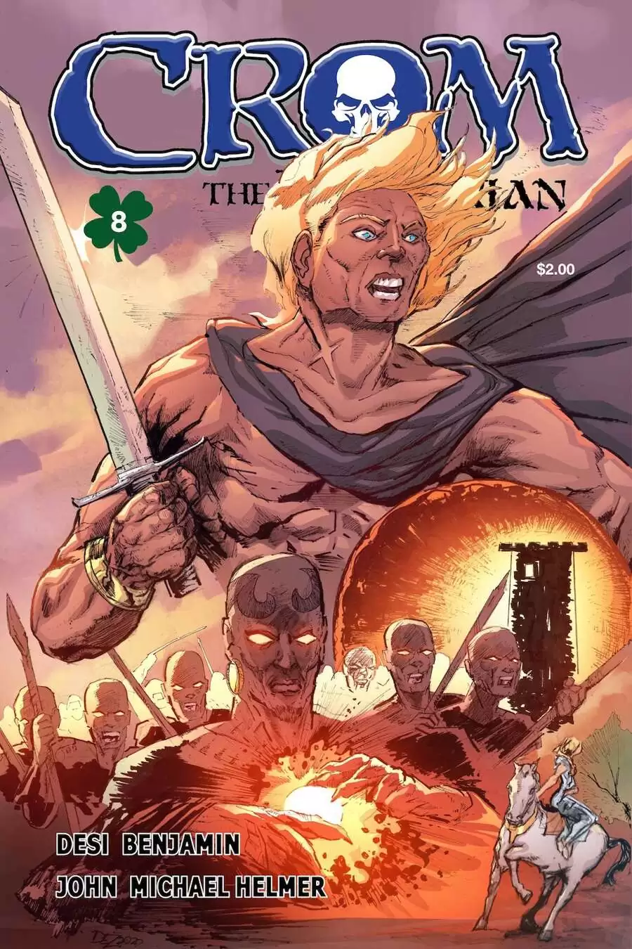 Crom the Barbarian #8a - Lucky Comics | DriveThruRPG