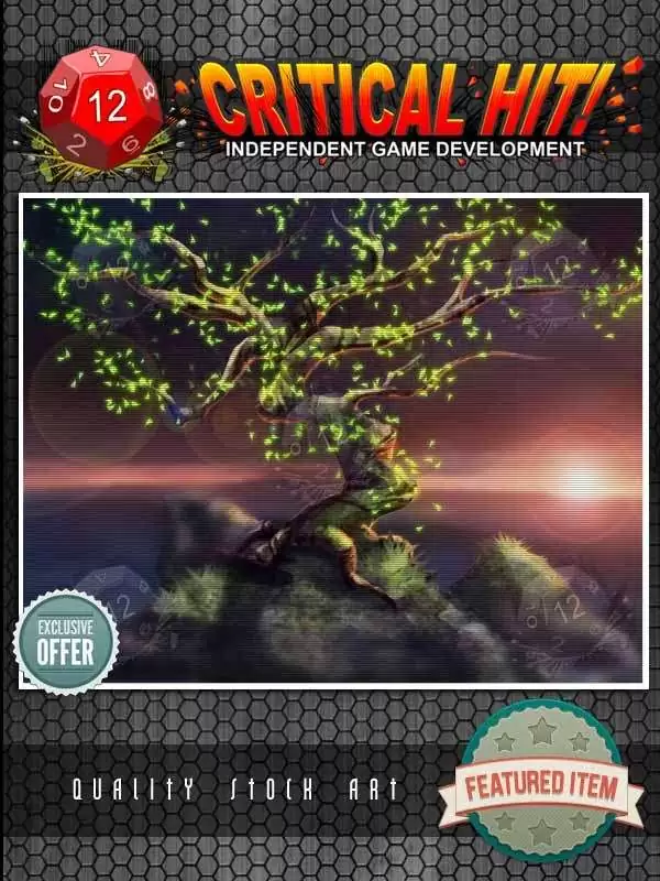 Stock Art - Mystical Places: Holy Tree - 1manstudio | Landsapes and ...