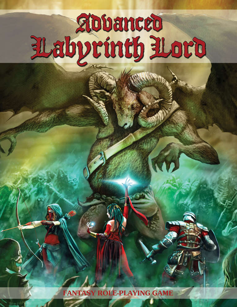 Advanced Labyrinth Lord (Orcus Cover) - Goblinoid Games | Labyrinth ...