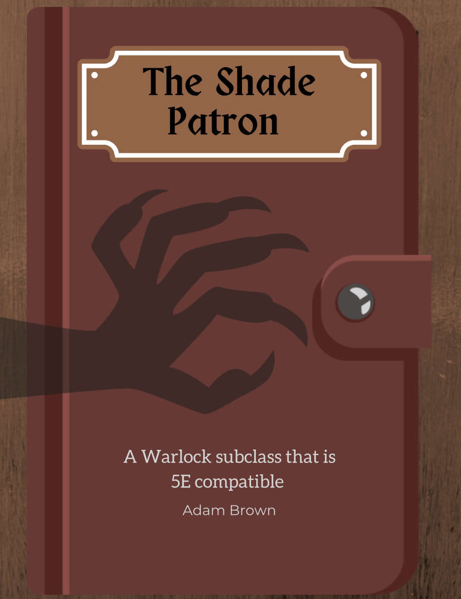 Shade Patron Warlock - Goraan’s Goods | DriveThruRPG