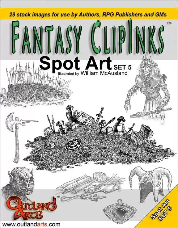 Fantasy Clip Inks :: Spot Art set 5 - Outland Arts | Fantasy Clip Inks ...