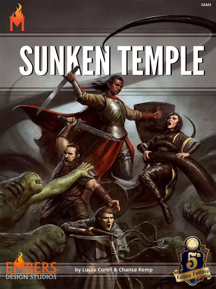 Sunken Temple (5e) - Embers Design Studios | DriveThruRPG
