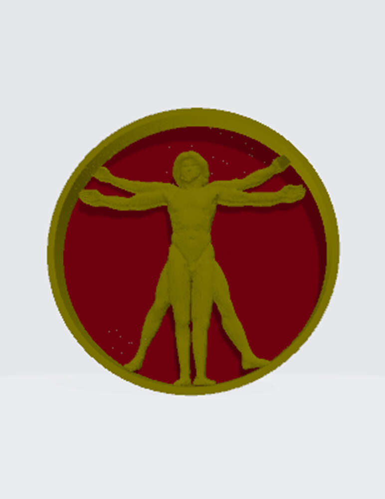 Game Tokens: Vitruvian Man - Blessed Machine | Tokens | DriveThruRPG