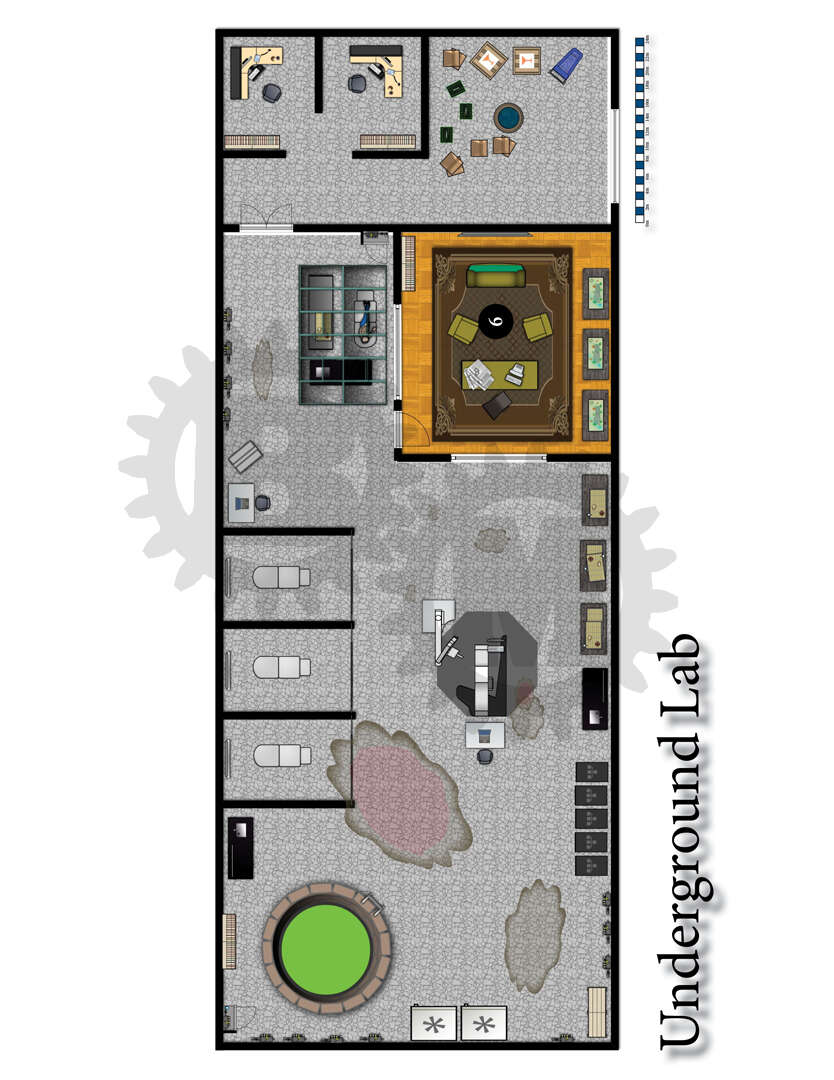 Underground Lab - Blessed Machine | DriveThruRPG