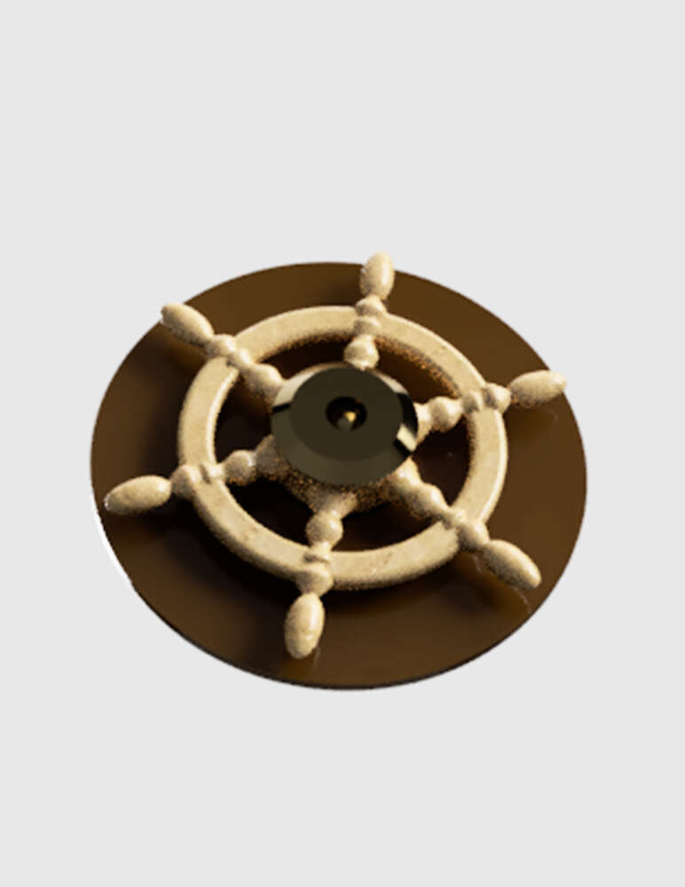 Game Tokens: Ship's Wheel - Blessed Machine | Tokens | DriveThruRPG