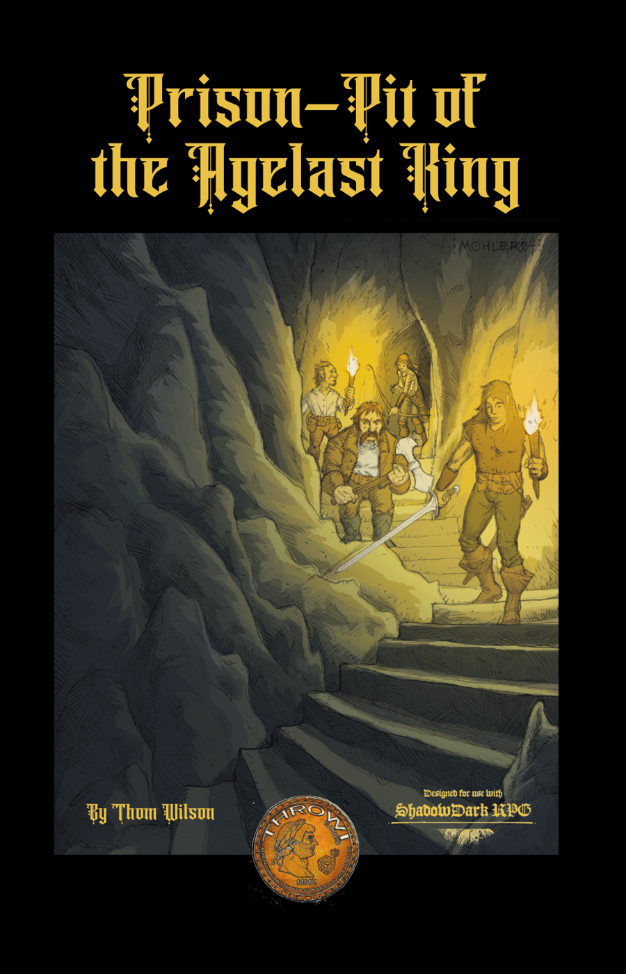 Prison-Pit of the Agelast King - ThrowiGames | DriveThruRPG