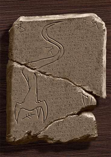 Ancient Cthulhu Cuneiform Tablet II - Nyarlathotep (Horror RPG Prop ...