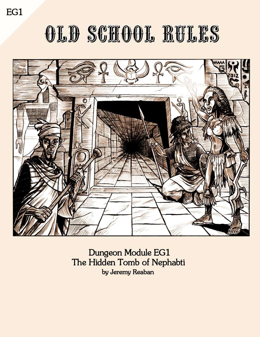 EG1 The Hidden Tomb of Nephabti - Jeremy Reaban | OSR Modules ...