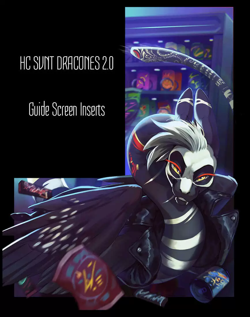 HC SVNT DRACONES Guide Screen info inserts (SECOND EDITION PRODUCT ...