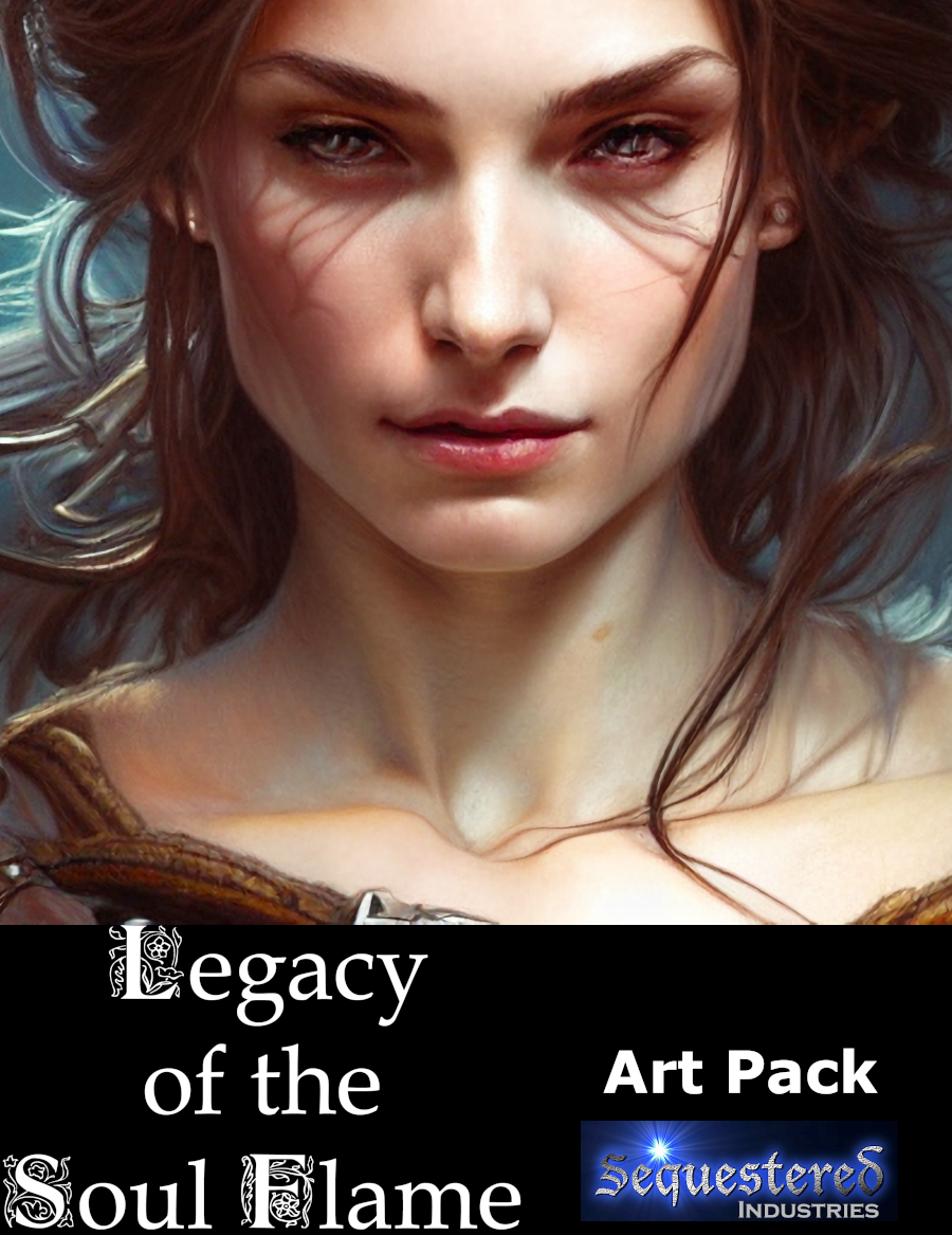 AI Art Pack: Legacy of the Soul Flame - Sequestered Industries ...