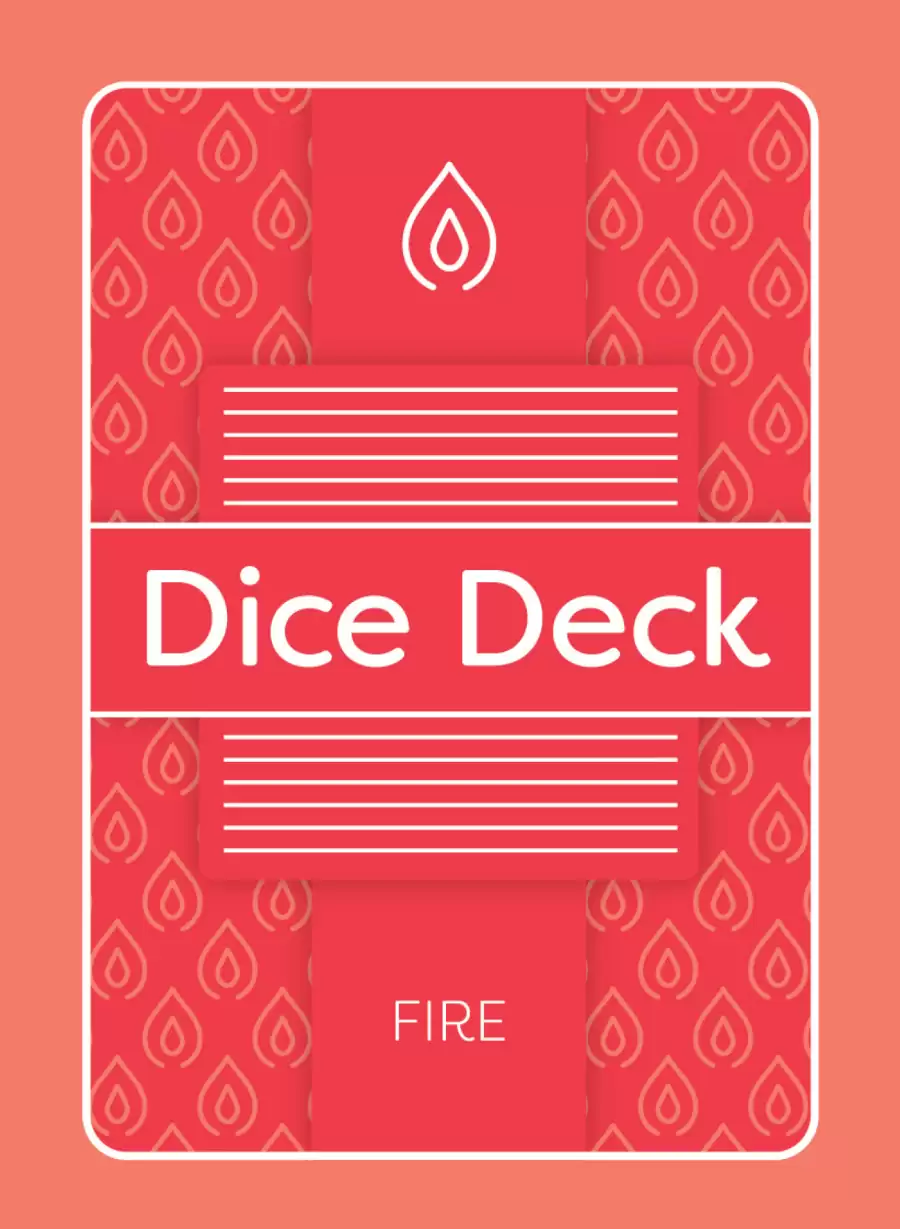 Dice Deck - Fire - Ben Hesketh | DriveThruRPG