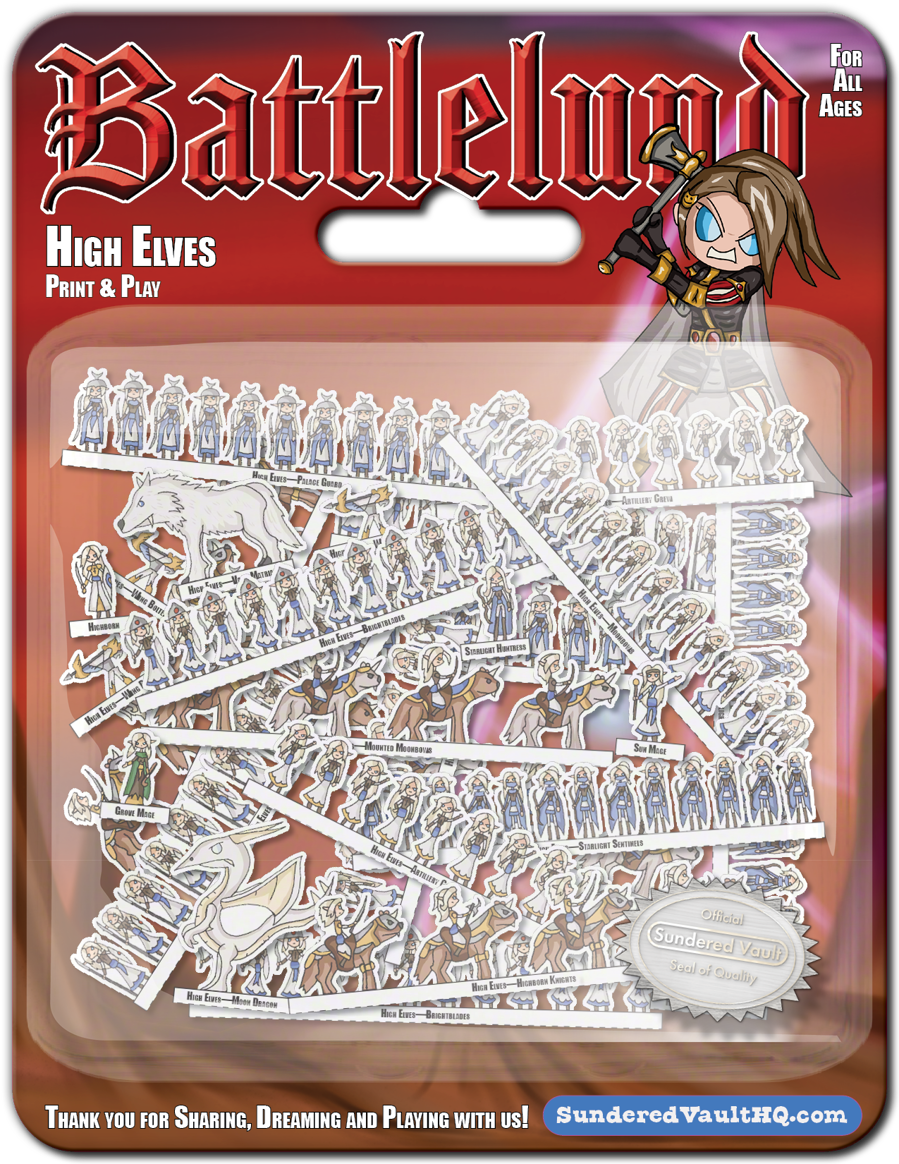 Battlelund Armies: 15mm High Elf Army Miniatures - Sundered Vault ...
