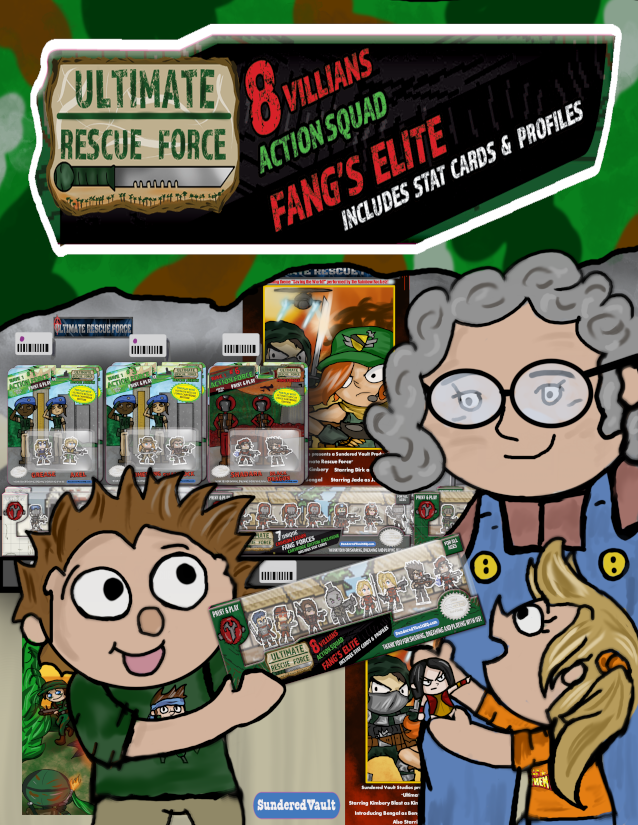 URF! Action Squads: Fang's Elite - Sundered Vault | Ultimate Rescue ...