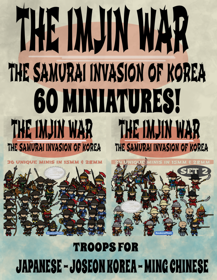 Imjin War: Samurai Invasion of Korea EVERYTHING BUNDLE [BUNDLE] - Sundered Vault | Historical ...