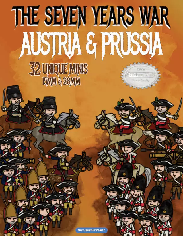 The Seven Years War: Austrian & Prussian Miniatures in 28mm & 15mm ...