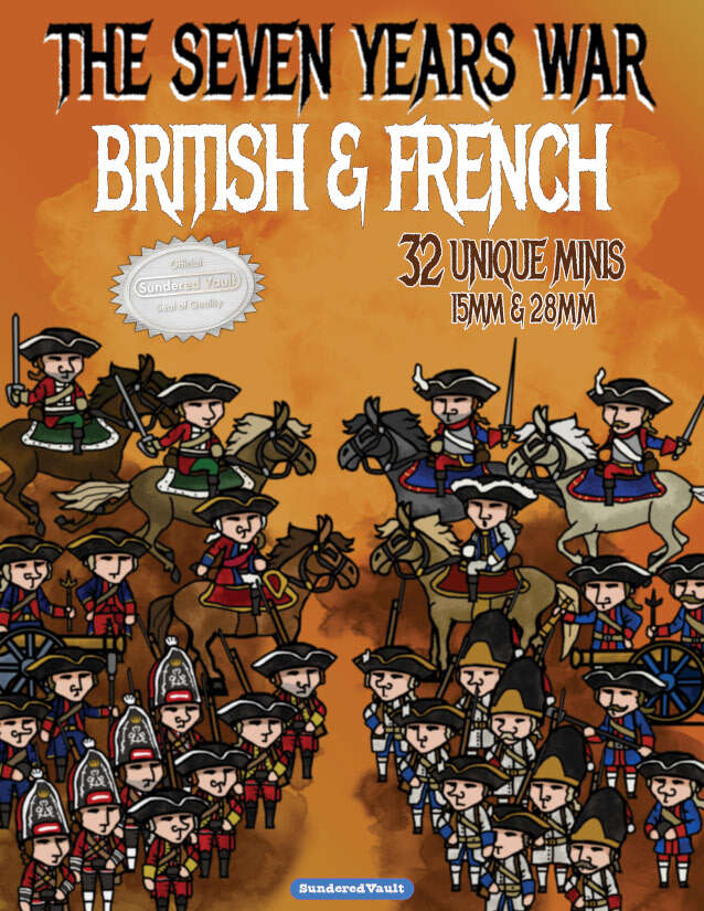 The Seven Years War: British & French Miniatures in 28mm & 15mm ...