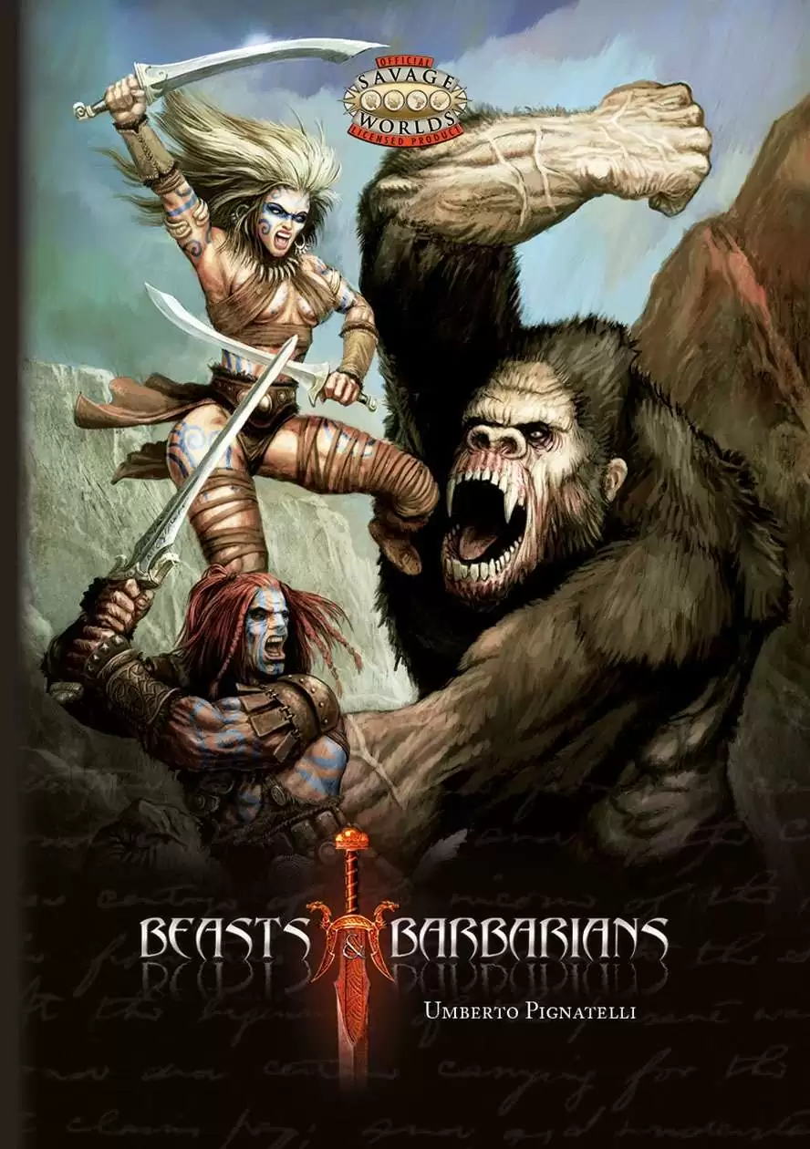 Beasts & Barbarians - Character Sheet - SpaceOrange42 | DriveThruRPG