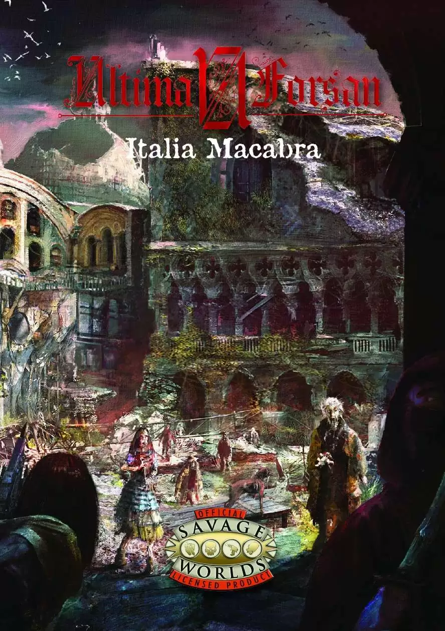 Ultima Forsan - Italy Map - SpaceOrange42 | Ultima Forsan | DriveThruRPG