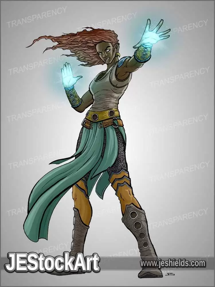 JEStockArt - Fantasy - Illusionist Casting a Spell - CNB - Jeshields ...