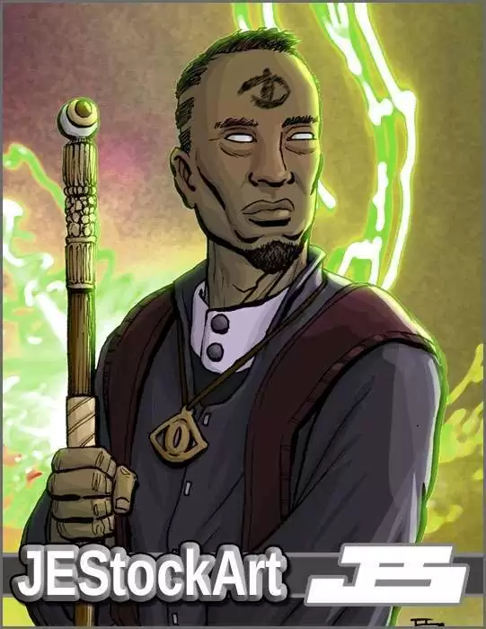 JEStockArt - Fantasy - High Priest of the Seeing Eye - CWB - Jeshields ...