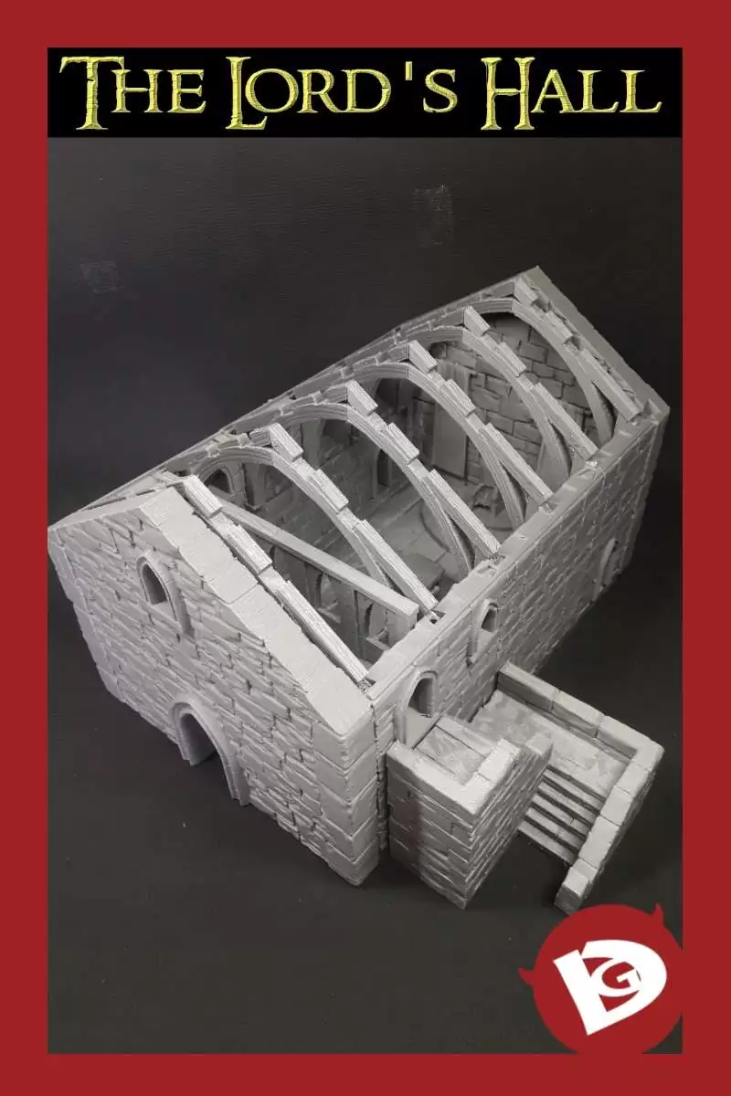 The Lord's Hall - Sir Cireneg's Castle - Devious Games | DriveThruRPG