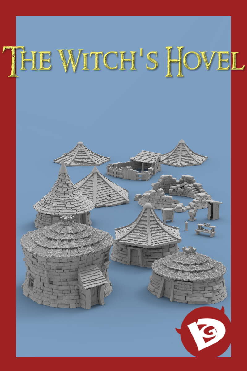 The Witch's Hovel - Devious Games | DriveThruRPG