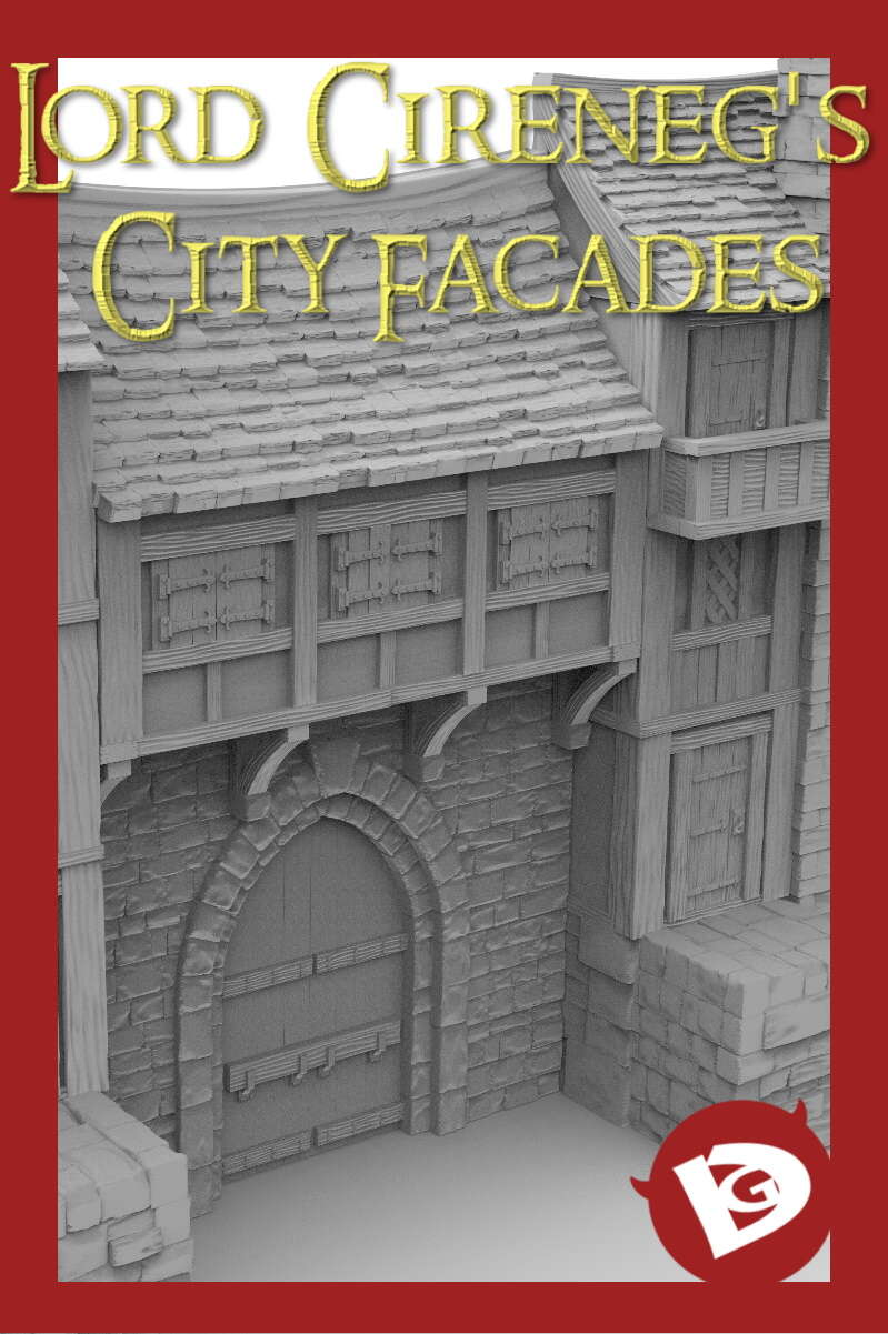 Lord Cireneg's City Facades - Devious Games | DriveThruRPG