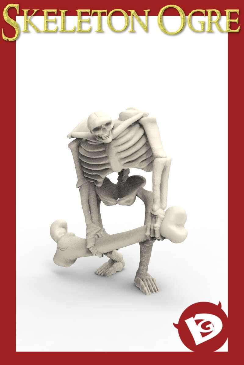 Skeleton Ogre - Devious Games | DriveThruRPG