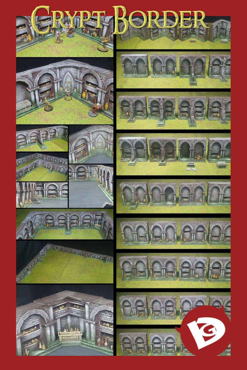 Crypt Border - Devious Games | DriveThruRPG