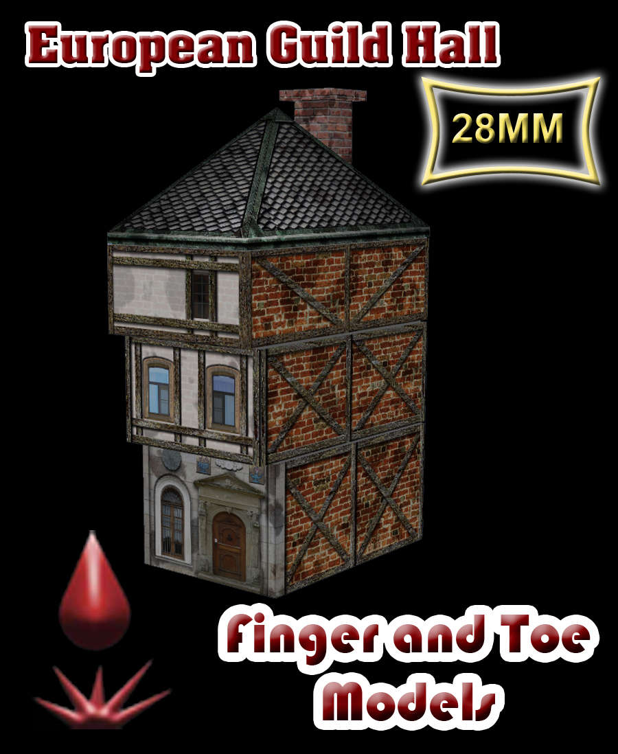 European Guild Hall - Finger and Toe Models | Historic Scenery ...