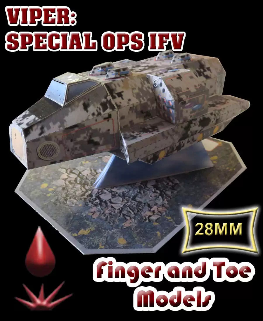 Viper Special Ops IFV - Finger and Toe Models | Sci-Fi Vehicles ...