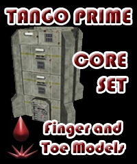 Tango Prime: Core Set - Finger and Toe Models | Sci-Fi Scenery ...