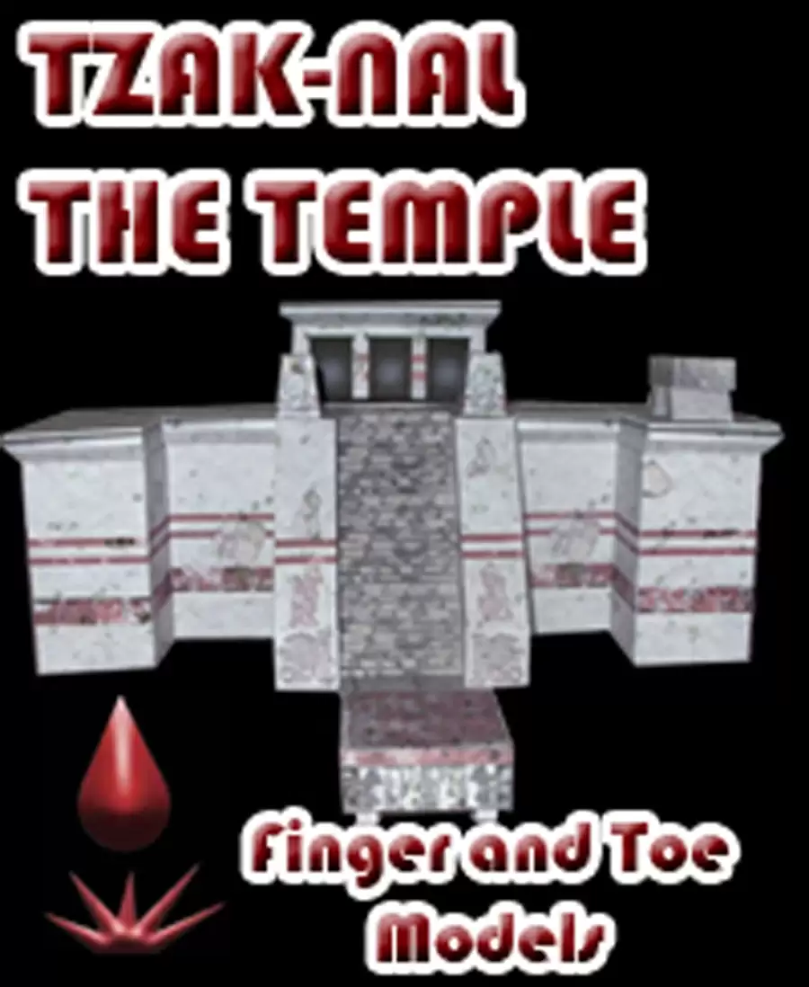 Tzak-Nal: The Temple - Finger and Toe Models | Historic Scenery ...