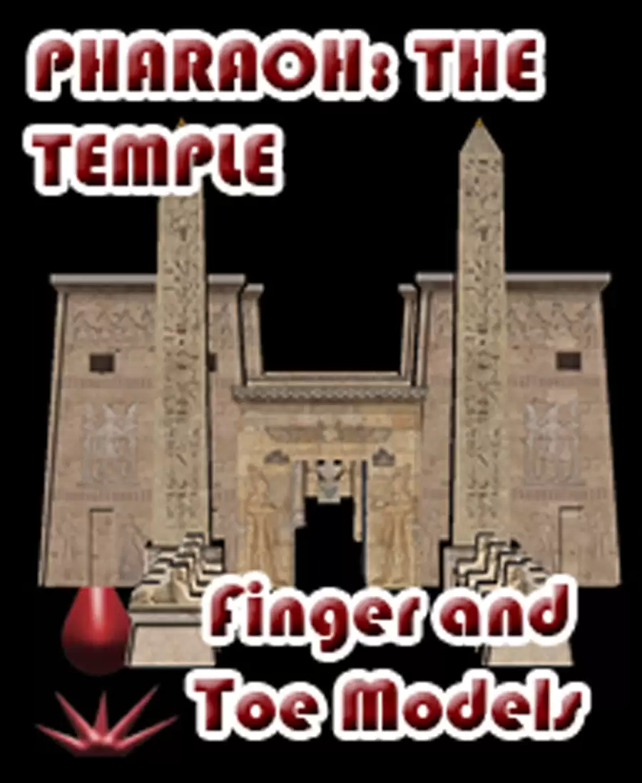 Pharaoh: the Temple - Finger and Toe Models | Historic Scenery | DriveThruRPG