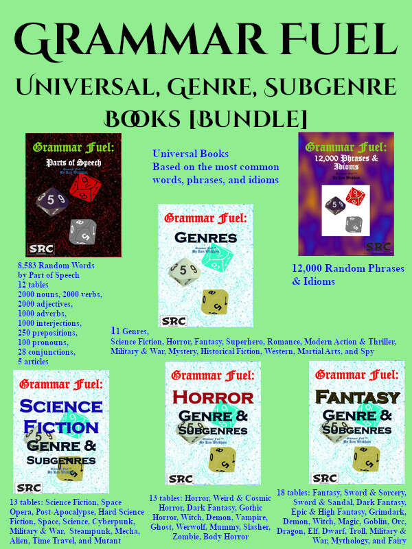 Grammar Fuel Books - Universal, Genre, Subgenre 6-Pack [BUNDLE] - Ken ...