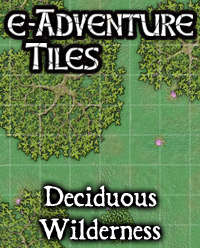e-Adventure Tiles: Deciduous Wilderness - SkeletonKey Games | DriveThruRPG