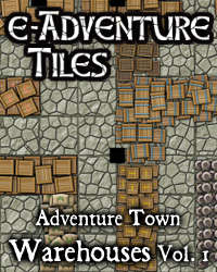 e-Adventure Tiles: Adventure Town Warehouses Vol. 1 - SkeletonKey Games ...