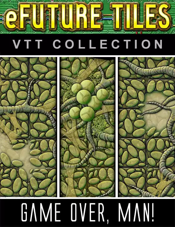 eFuture Tiles VTT Collection: Game Over, Man! - SkeletonKey Games ...