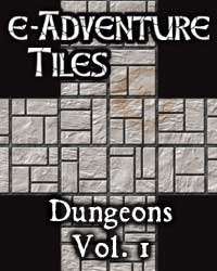 e-Adventure Tiles: Dungeons Vol. 1 - SkeletonKey Games | DriveThruRPG