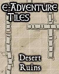 e-Adventure Tiles: Desert Ruins - SkeletonKey Games | DriveThruRPG