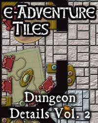e-Adventure Tiles: Dungeon Details Vol. 2 - SkeletonKey Games ...