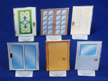 Modern Doors SET 1 paper 3D scenery - Mega Miniatures | MODERN ...