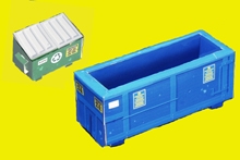 Garbage Dumpsters 3D paper scenery - Mega Miniatures | MODERN ...