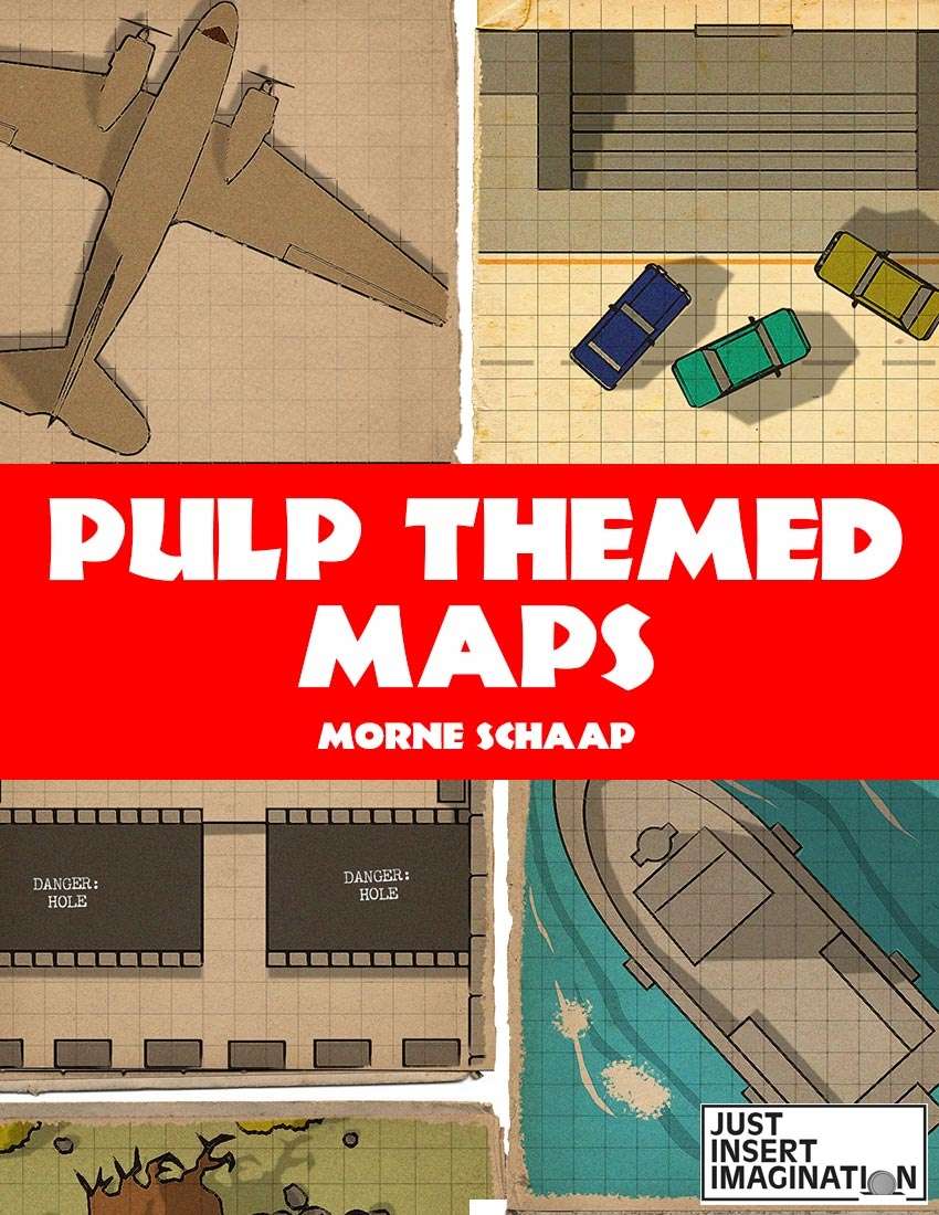 Pulp map pack - Just Insert Imagination | RPG Maps | DriveThruRPG
