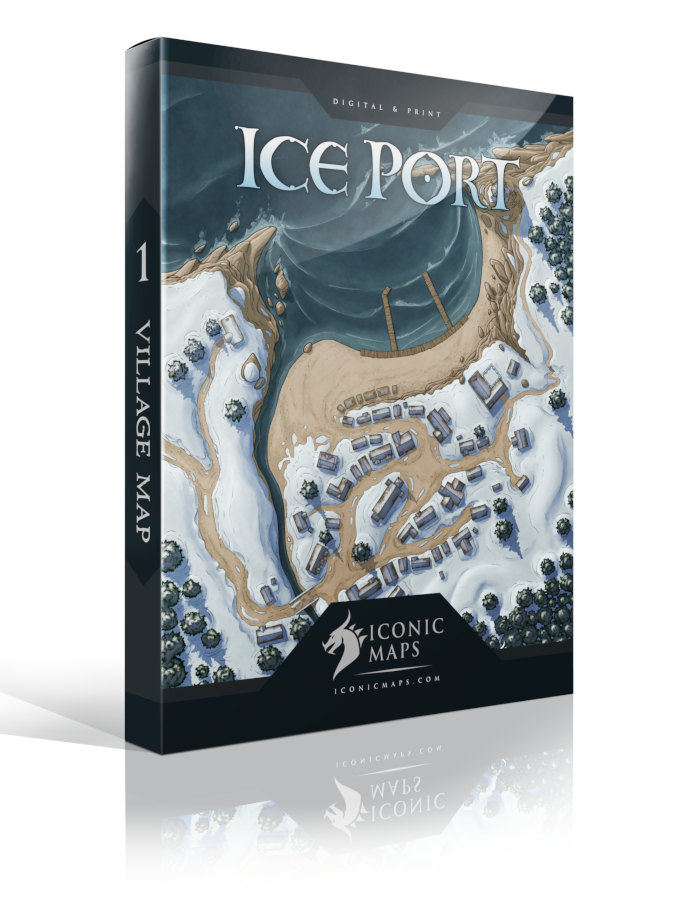 Ice Port - Iconic Maps | DriveThruRPG