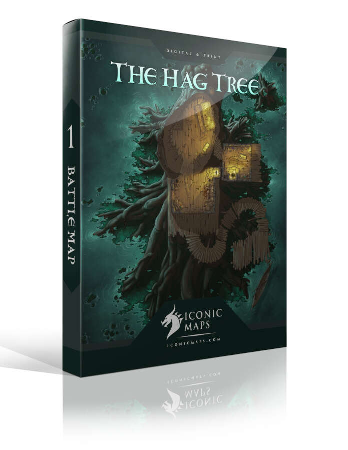 The Hag Tree - Commercial License - Iconic Maps | DriveThruRPG