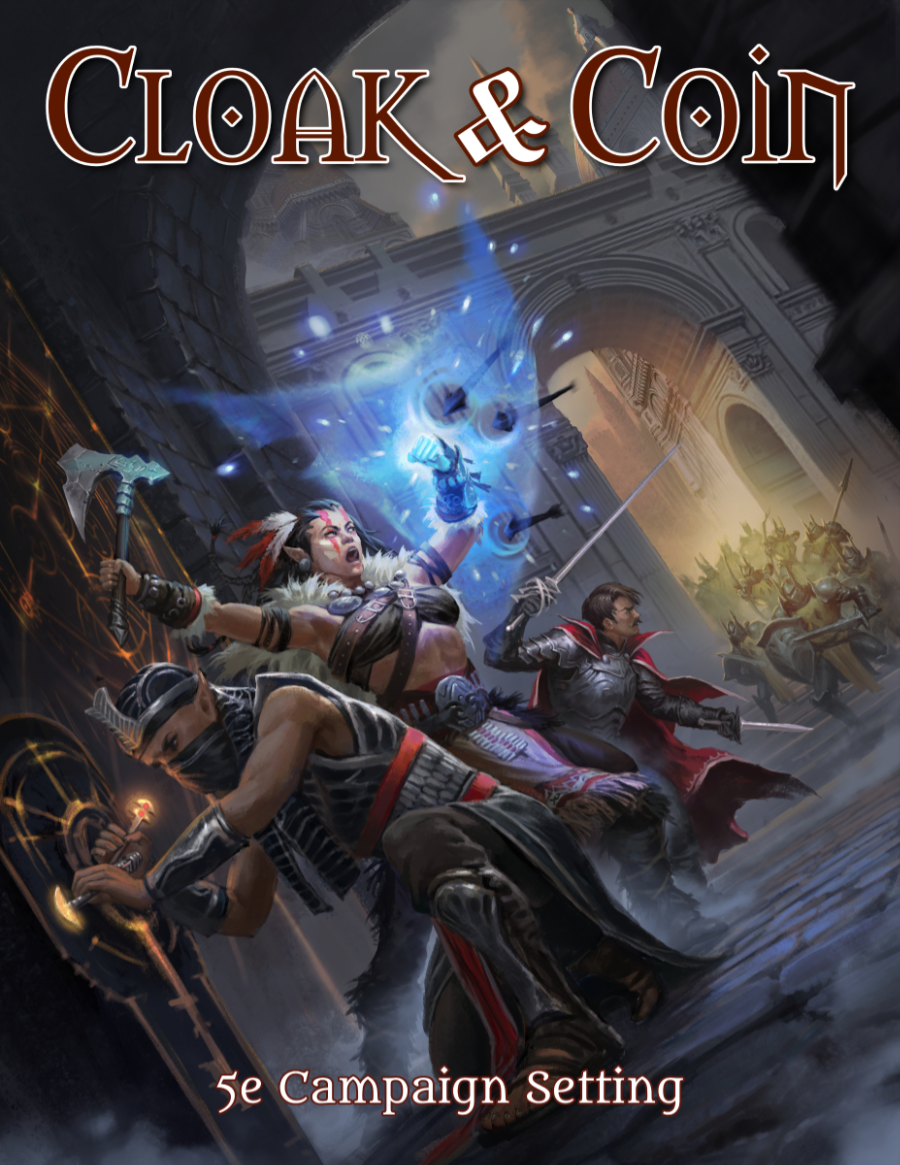 Cloak & Coin 5e - Red Turban Press | DriveThruRPG