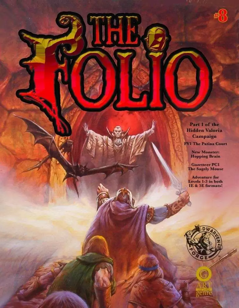 The Folio #8 [1E & 5E Format] DF1 - Art of the Genre | DriveThruRPG