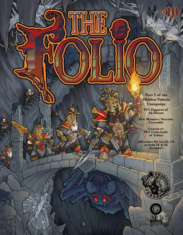 The Folio #10 [1E & 5E Format] DF3 - Art of the Genre | DriveThruRPG